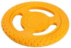KIWI WALKER s.r.o Hračka pes FRISBEE MAXI plov. z TPR oranžová Kiwi