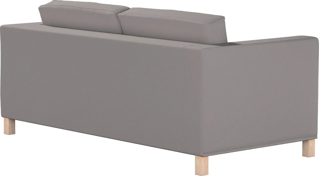 Potah na pohovku IKEA Karlanda rozkládací, krátký barva béžová látka pletený vzor