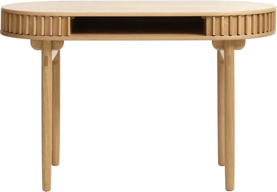 Pracovní stůl v dekoru dubu 60x120 cm Carno – Unique Furniture