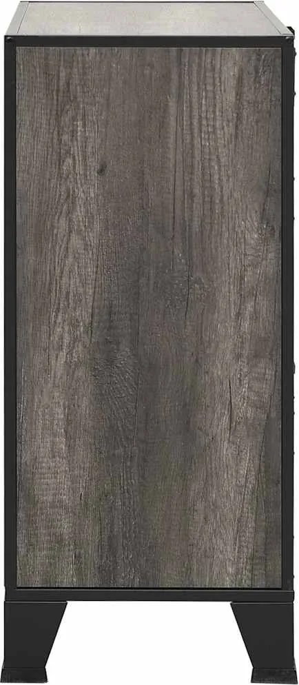 Úložné skříně 2 ks šedé 72 x 36 x 82 cm kov a MDF 3095972
