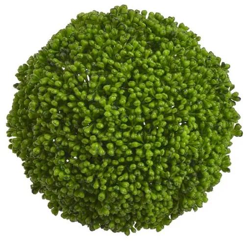 koule, umělé rostliny 12 cm - zelená
