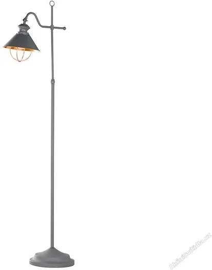 WO 3249.01.50.6000 Stojací lampa Florence 1x60W E27 šedá - WOFI