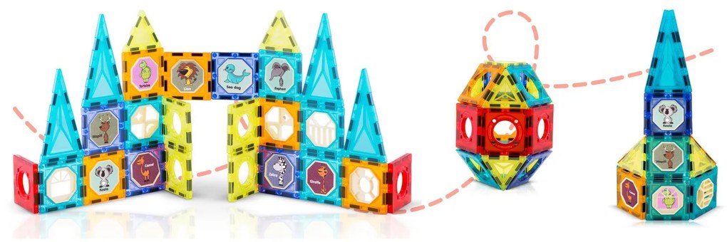 RK-768 Magnetické kostky Ricokids Tower