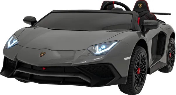 Dětské elektrické autíčko Lamborghini Aventador SV 24 V šedé