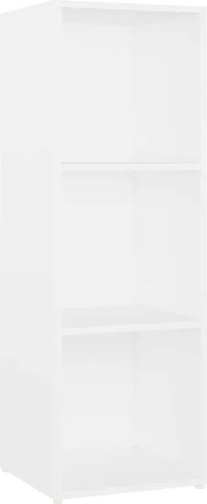 TV skříňky 3 ks bílé 107 x 35 x 37 cm dřevotříska 3079961