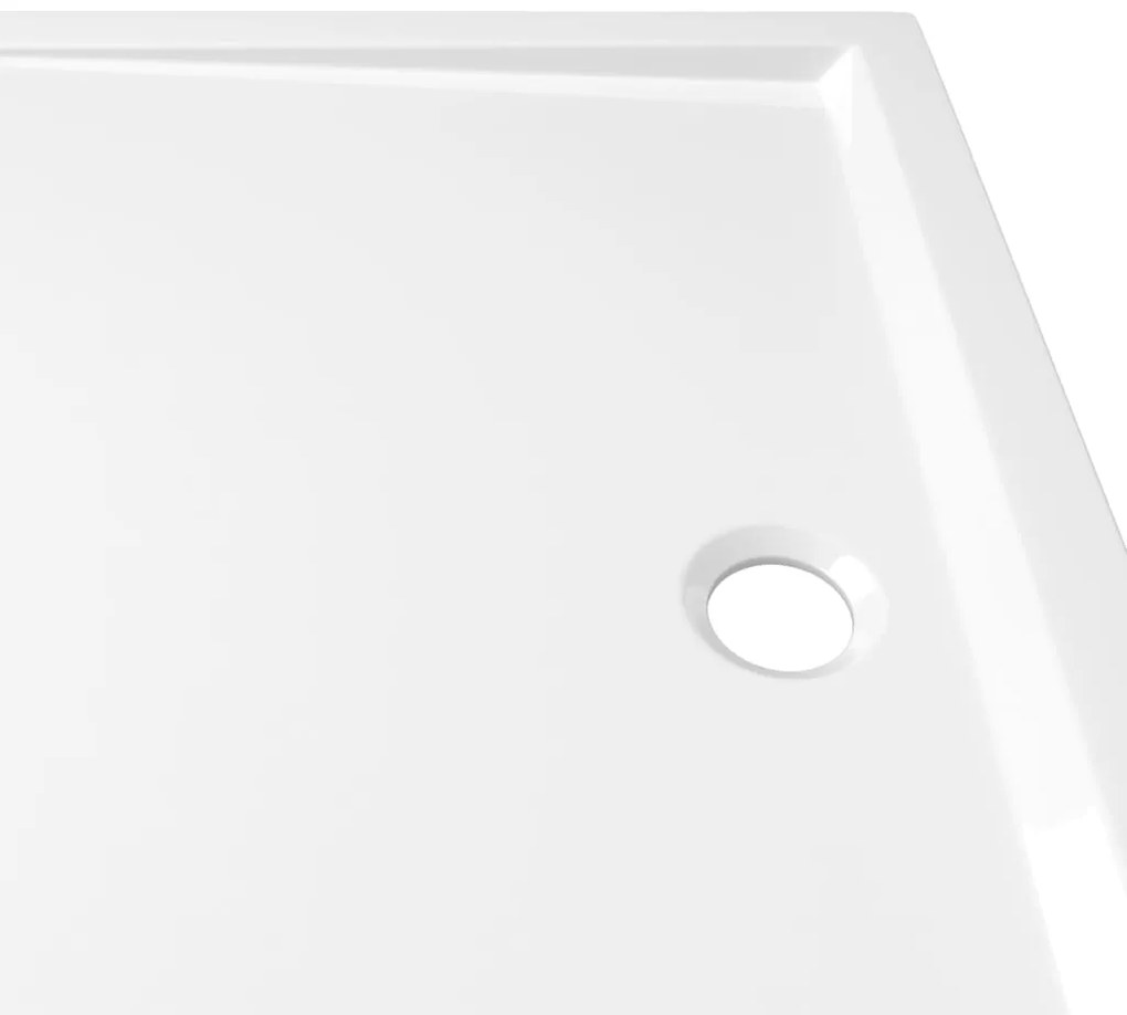 Sprchová vanička - ABS - 80x110 cm | bílá