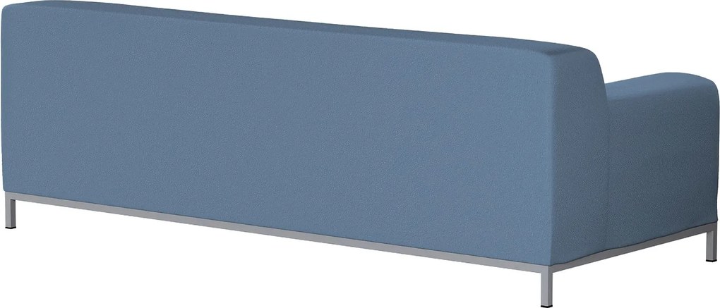 Potah na pohovku IKEA Kramfors 3-místná barva modrá látka pletený vzor