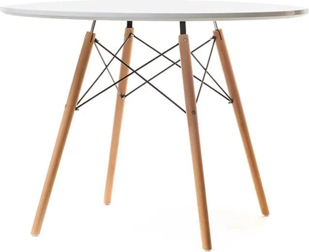 design4life Jídelní stůl MOBI - BIG Bílý
