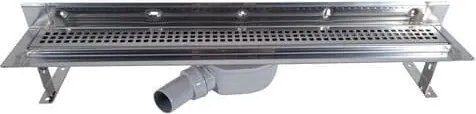 Sprchový žlab Ceramia S-Line Klasik 55 cm nerez lesk čtverečky ZLAB60NRZ1LEM