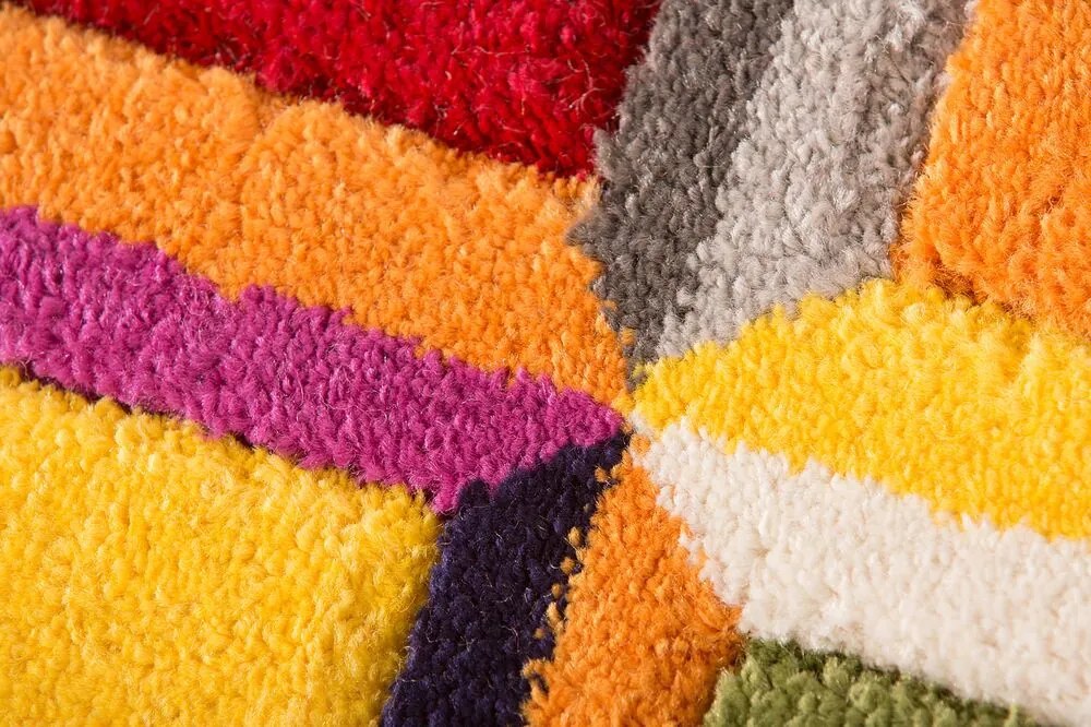 Flair Rugs, Kusový koberec Spectrum Waltz Multi, 160x230, vícebarevná, ložnice