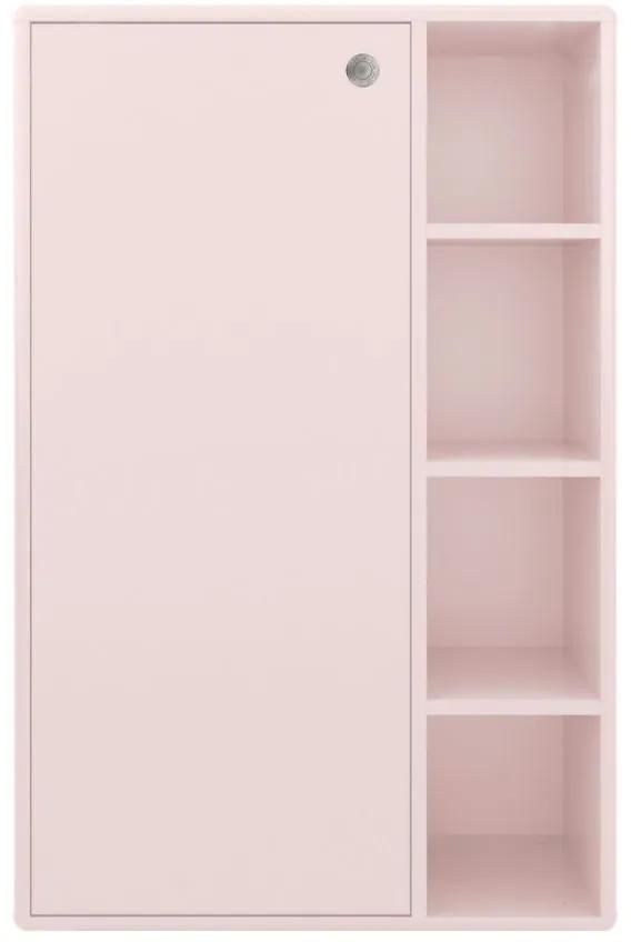 OnaDnes -20% Růžová lakovaná koupelnová skříňka Tom Tailor Color Bath 100 x 65,5 cm