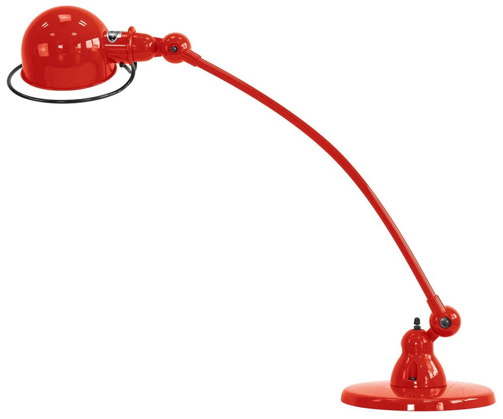 Jieldé Loft C6000 stolní lampa, oblouk, červená