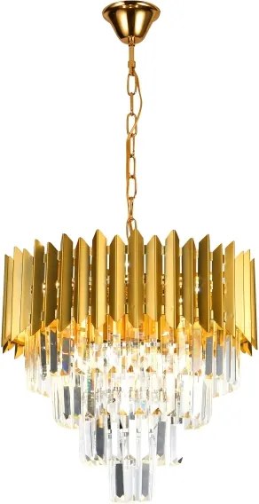 Brilagi - Lustr na řetězu CRISTAL 5xE14/40W/230V pr. 45 cm