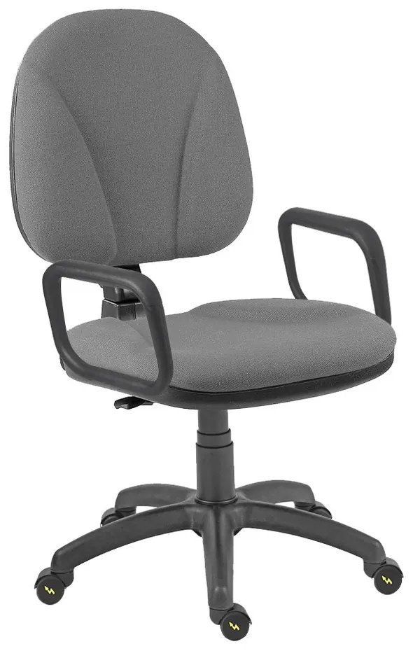 Pracovní židle Ergo Antistatic s područkami, šedá