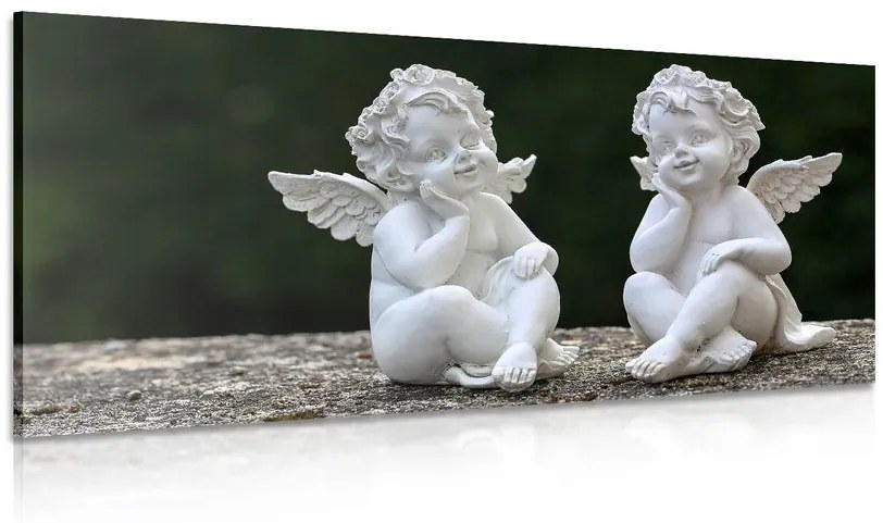 Obraz dvojice malých andělů Varianta: 120x60