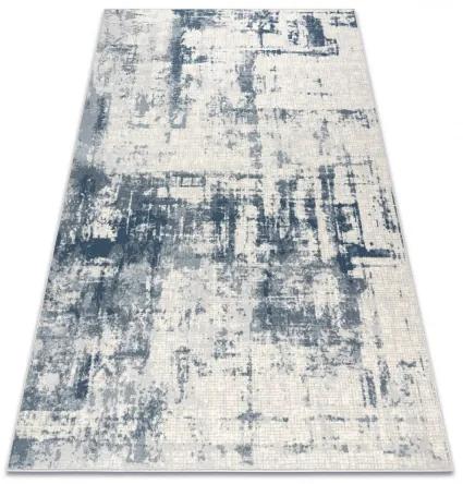 Vlněný kusový koberec NAIN 7005/51955 Abstraktní béžový modrý Rozměr: 240x340 cm