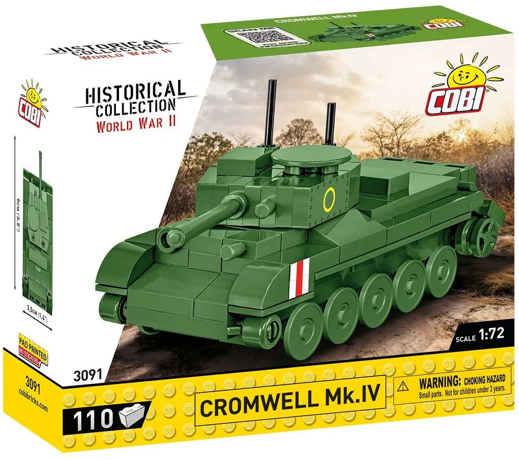 Cobi 3091 tank cromwell mk. iv, 1:72