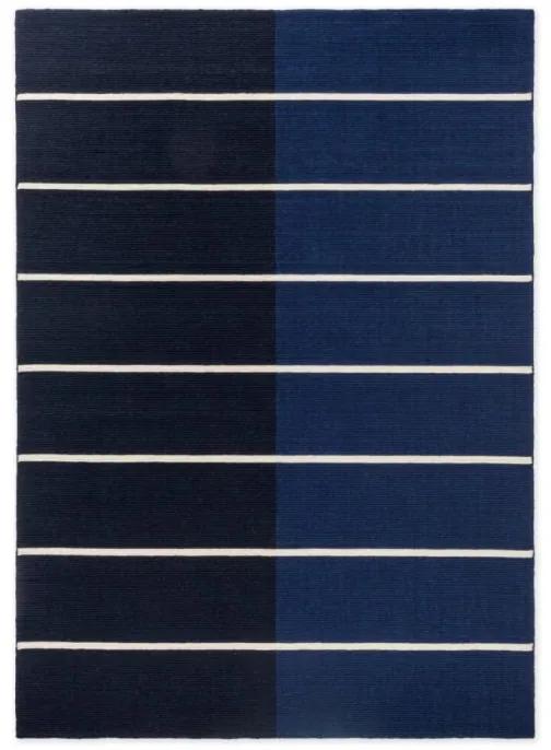 Designový vlněný koberec Marimekko Tiibet modrý Brink & Campman 170 x 240