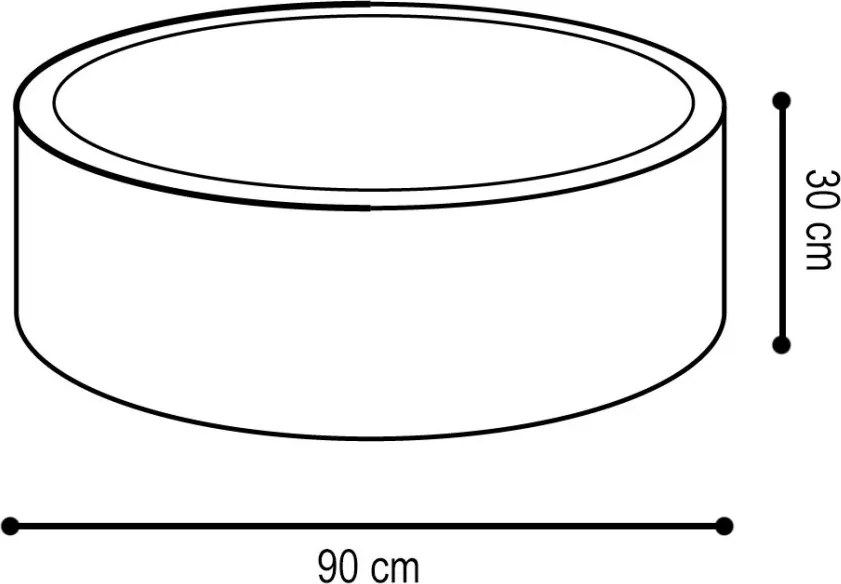 Suchý bazén kulatý 90x30 cm - růžový Puffy Lamell + 200 perleťových kuliček