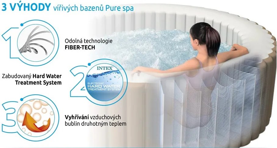 Vířivka Intex Pure Spa Bubble HWS 11400217
