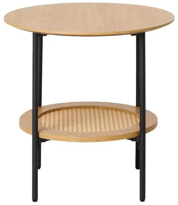 Designový odkládací stolek Lakshmana 50 cm přírodní dub