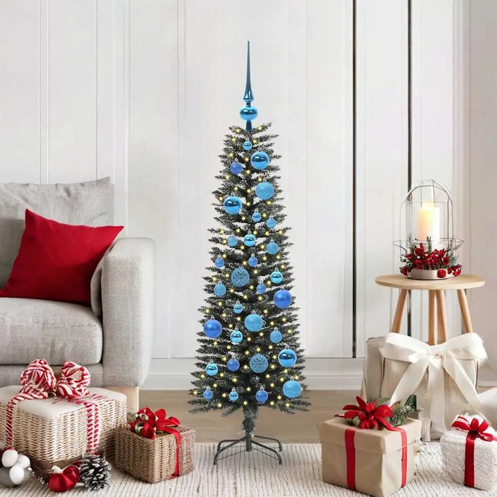 Umělý vánoční stromeček Zelená 120 cm PVC, plast a ocel 3395923