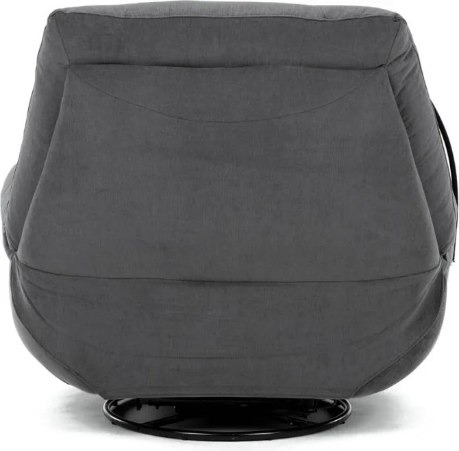 Polohovací křeslo TV-7081 GREY2, elektrické zabudované ovládání, látka, šedá (118 x 112) cm