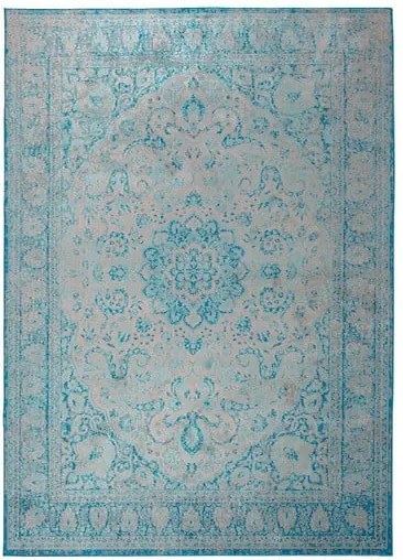 Modrý koberec White Label Chi, 160 x 231 cm