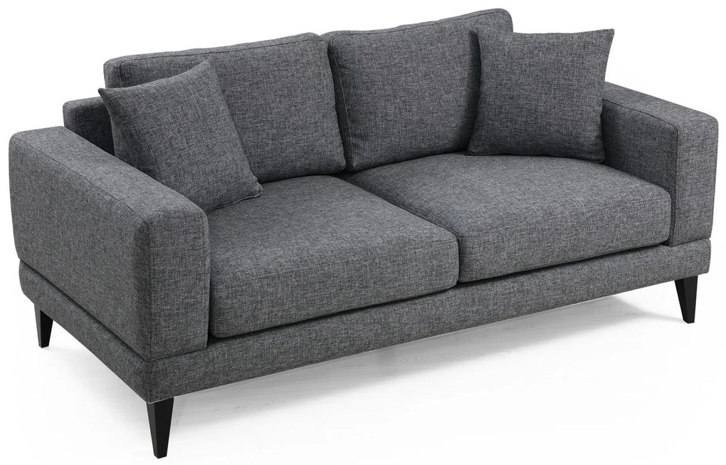 Hanah Home Dvoumístná pohovka NORDIC šedá 180 cm 560ARE1504