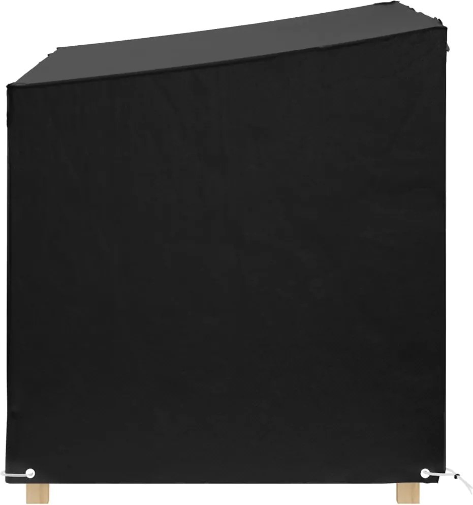 Plachta na zahradní houpačku 12 oček 215 x 150 x 130/150 cm PE 319330