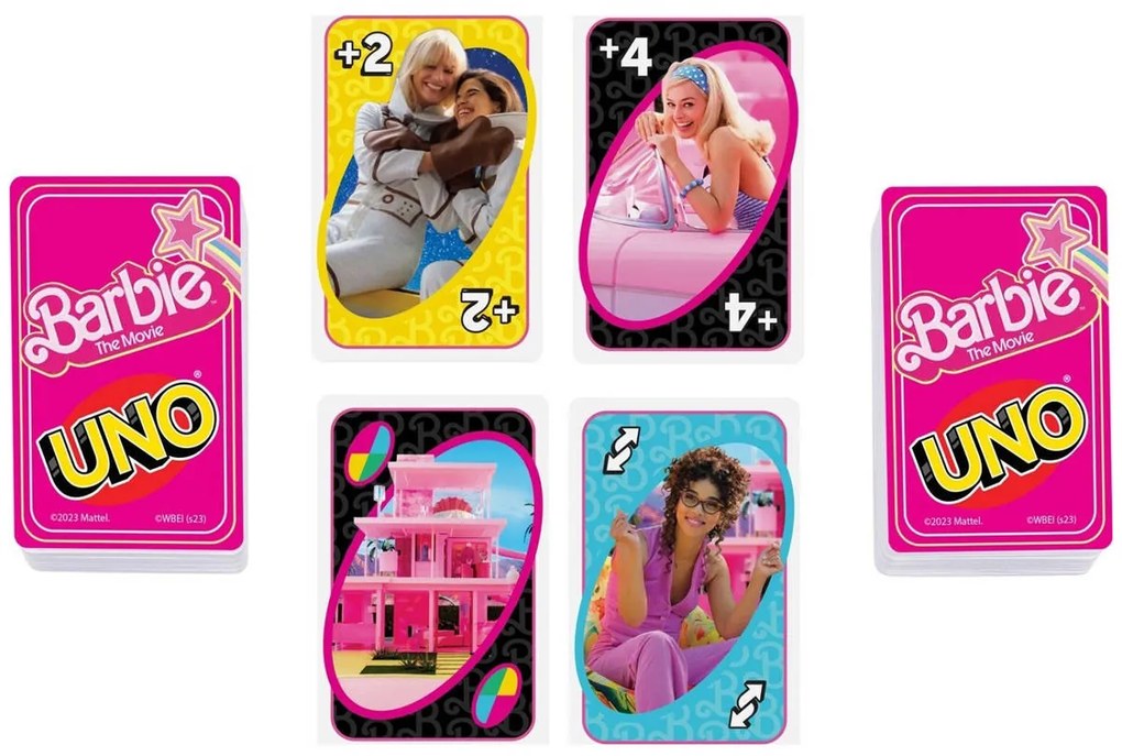 MATTEL HRA Uno karty Filmová Barbie *SPOLEČENSKÉ HRY* 25hpy59