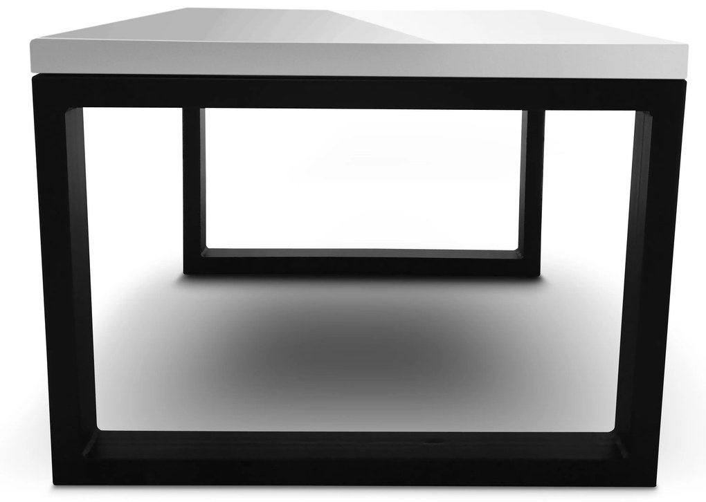 Konferenční stolek MOARTI 60x60 Hlavní barva: Černá Lesk