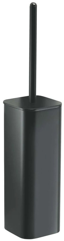 Sapho Flori - WC štětka nástěnná s držákem, černá mat 32330314