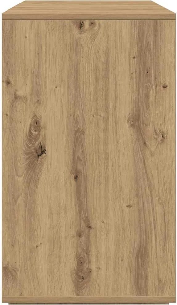 Servírovací skříň Artisanový dub 135 x 41 x 75 cm 3333894