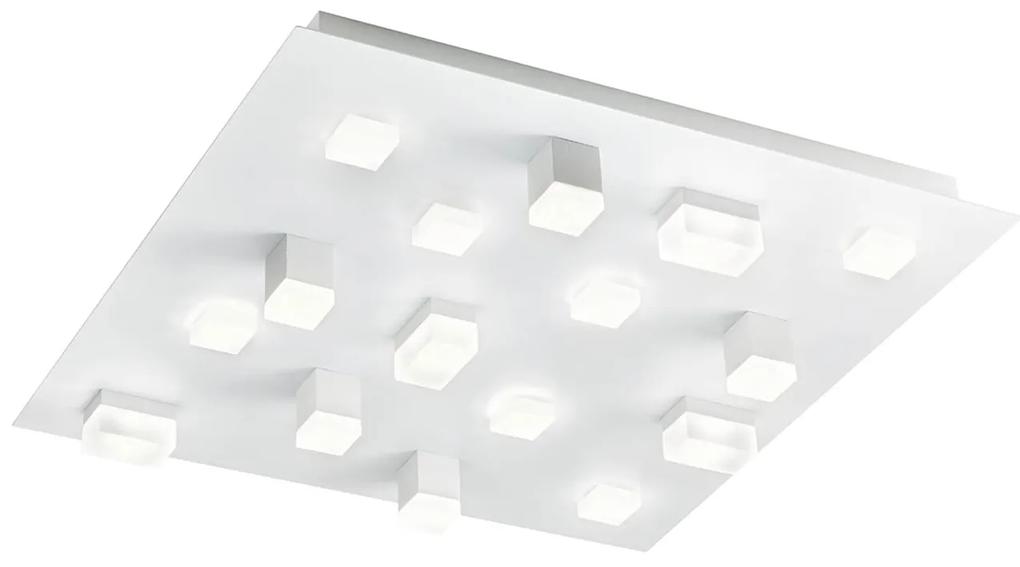 Redo 01-2016 stropní LED svítidlo Pixel pískově bílé, 48W, 3000K, 45cm