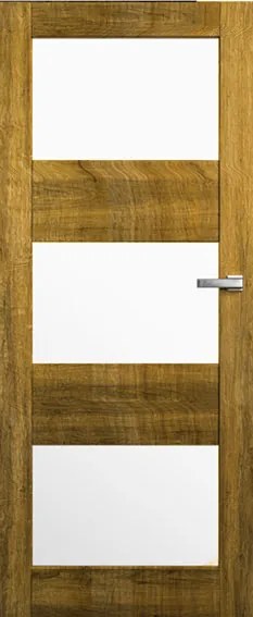 Interiérové dveře vasco doors TEO model 5 Průchozí rozměr: 70 x 197 cm, Orientace dveří: Levé dveře, Dekor: Ořech muškátový