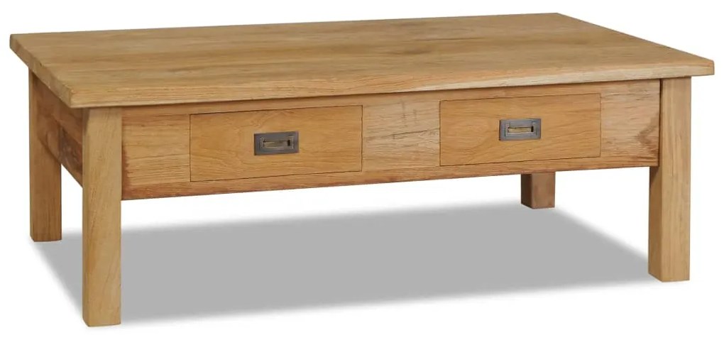 vidaXL Konferenční stolek masivní teak 100 x 60 x 35 cm