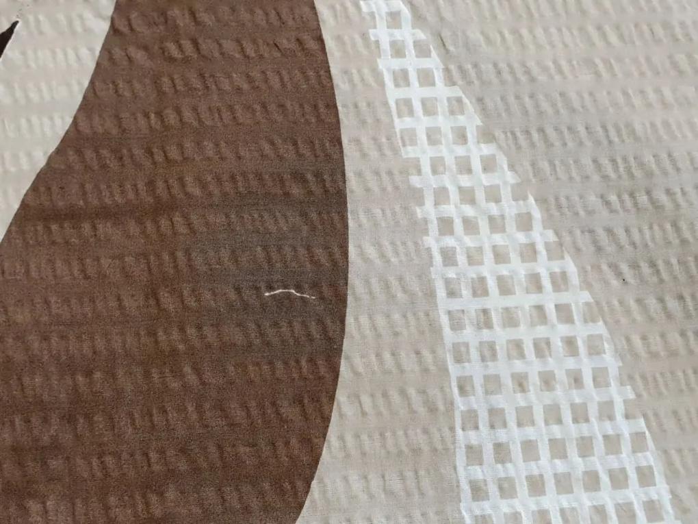 Písecké lůžkoviny Krepový povlak na polštář 70x90 - Obrazovky růžové II.jakost Zapínání: zip
