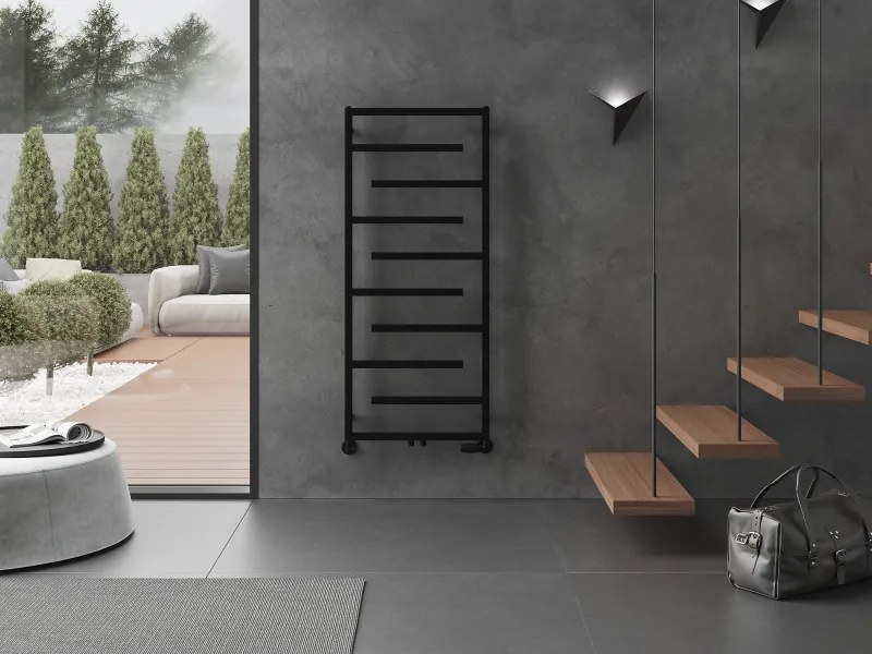 Mexen Orlando, topné těleso 1380 x 600 mm, 499 W, černá, W207-1380-600-00-70