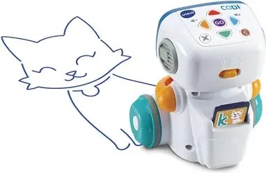 VTECH Interaktivní robot Codi / Kreslení a kódování / od 3 let