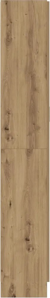 Skříň dub artisan 82,5 x 30,5 x 185 cm kompozitní dřevo 3318717