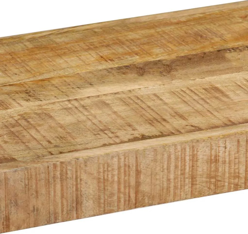 TV stolek 90 x 30 x 40 cm masivní mangovníkové dřevo 247808