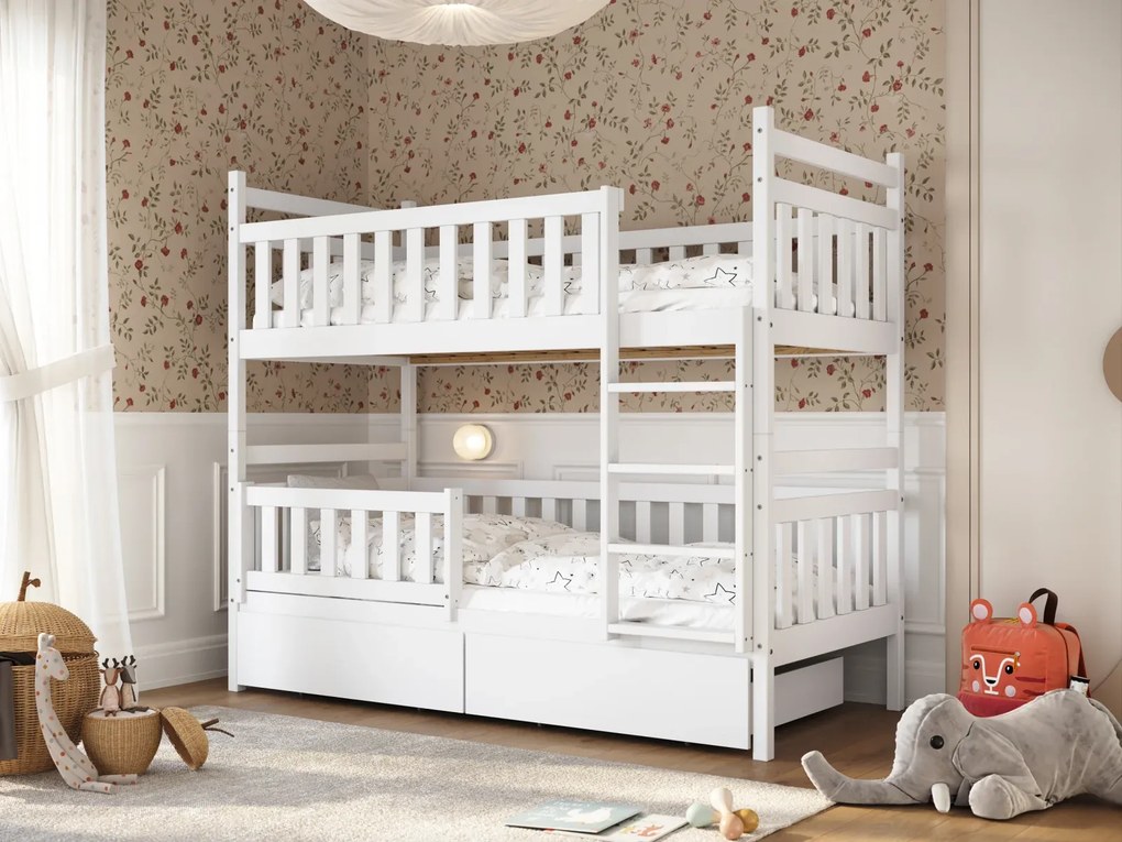 Rkids | Patrová postel Rino Bílá