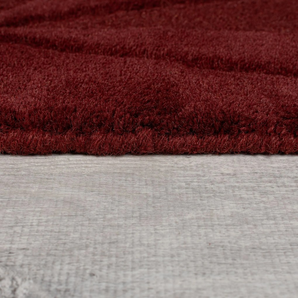 Kusový koberec Moderno Shard Red, 160x230, červená, chodba / predsieň, Flair Rugs