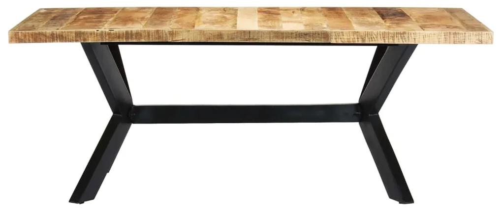 Jídelní stůl Atube - masivní mangovníkové dřevo | 200x100x75 cm