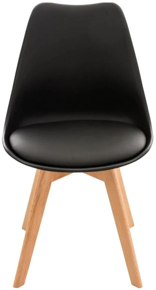 Bhm germany Jídelní židle Lina (SET 4 ks), černá