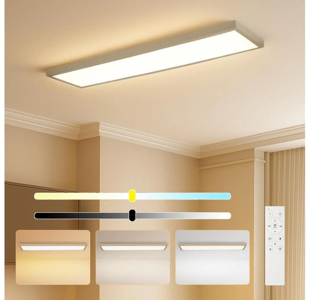 Brilagi-LED Stmív. koupelnové svítidlo FRAME SMART LED/50W/230V 120x30 IP44 + DO