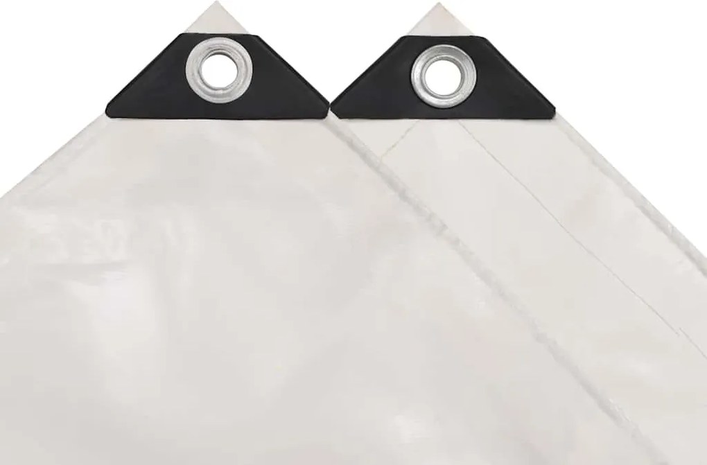 Plachta 650 g/m² 3,5 x 5 m bílá 144912