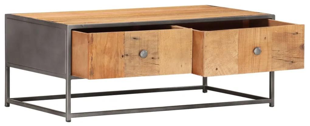 vidaXL Konferenční stolek 90 x 50 x 35 cm masivní recyklované dřevo