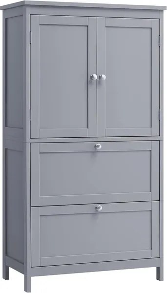 Koupelnová skříňka Vasagle Swede 110 cm šedá